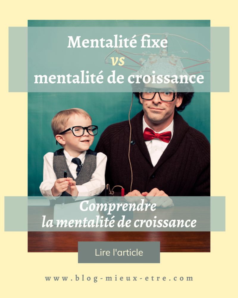 Mentalité fixe vs mentalité de croissance - Blog Mieux-Être